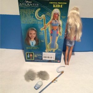 Disney | Toys | Disneys Atlantis Crystal Princess Kida Doll | Poshmark